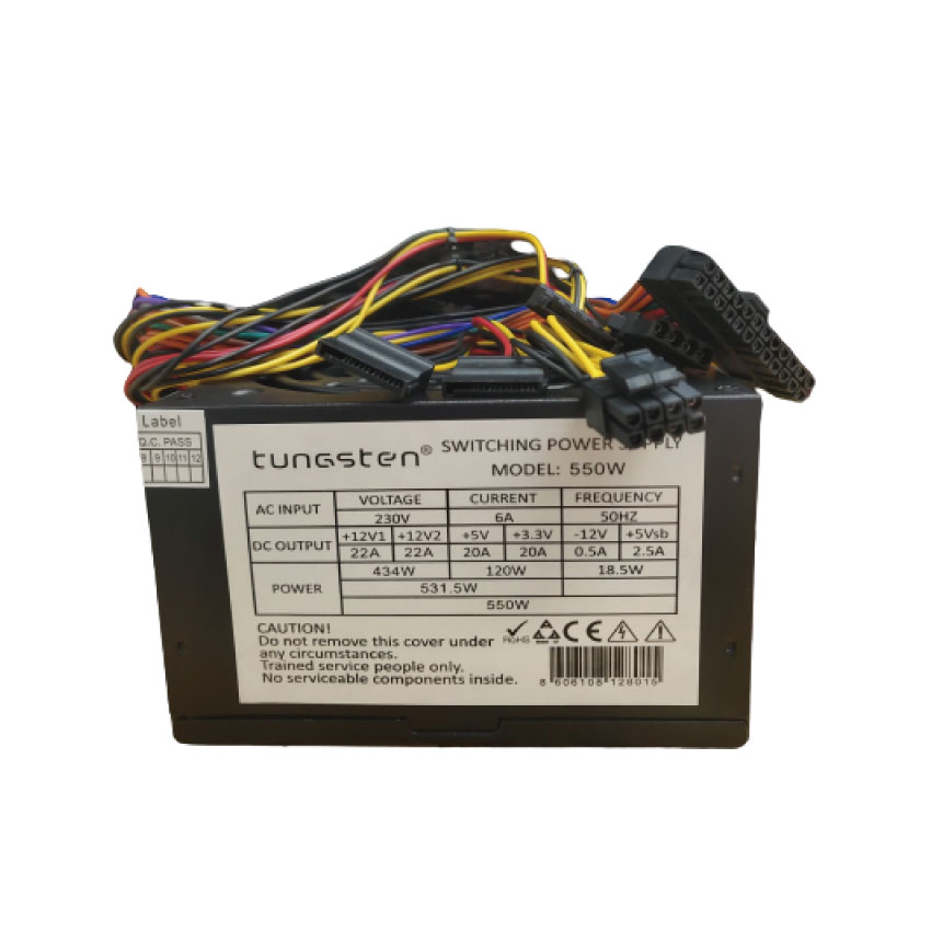 Tungsten Switching Power Supply 550W – New Century Tech