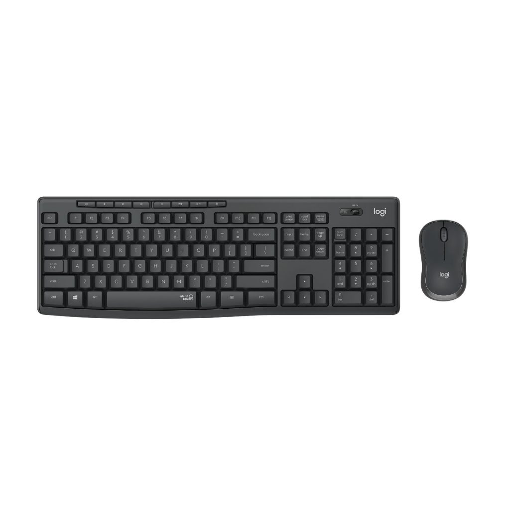 Logitech Mk295 Silent Wireless Combo Keyboard Mouse New Century Tech
